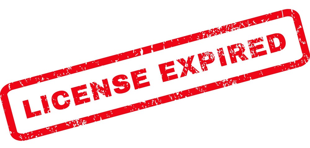 License Expired